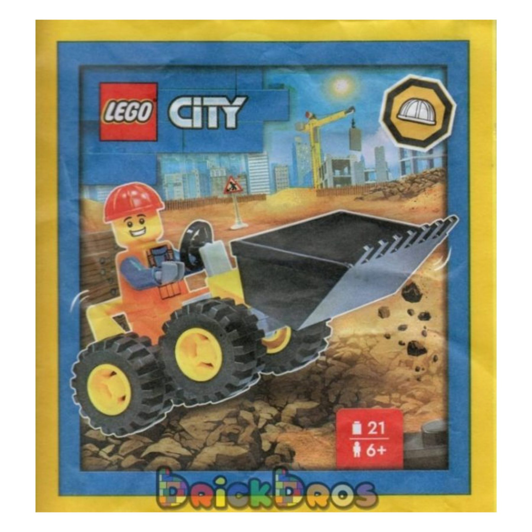 LEGO® CITY - Builder with Digger *NEW SEALED* - BrickBros